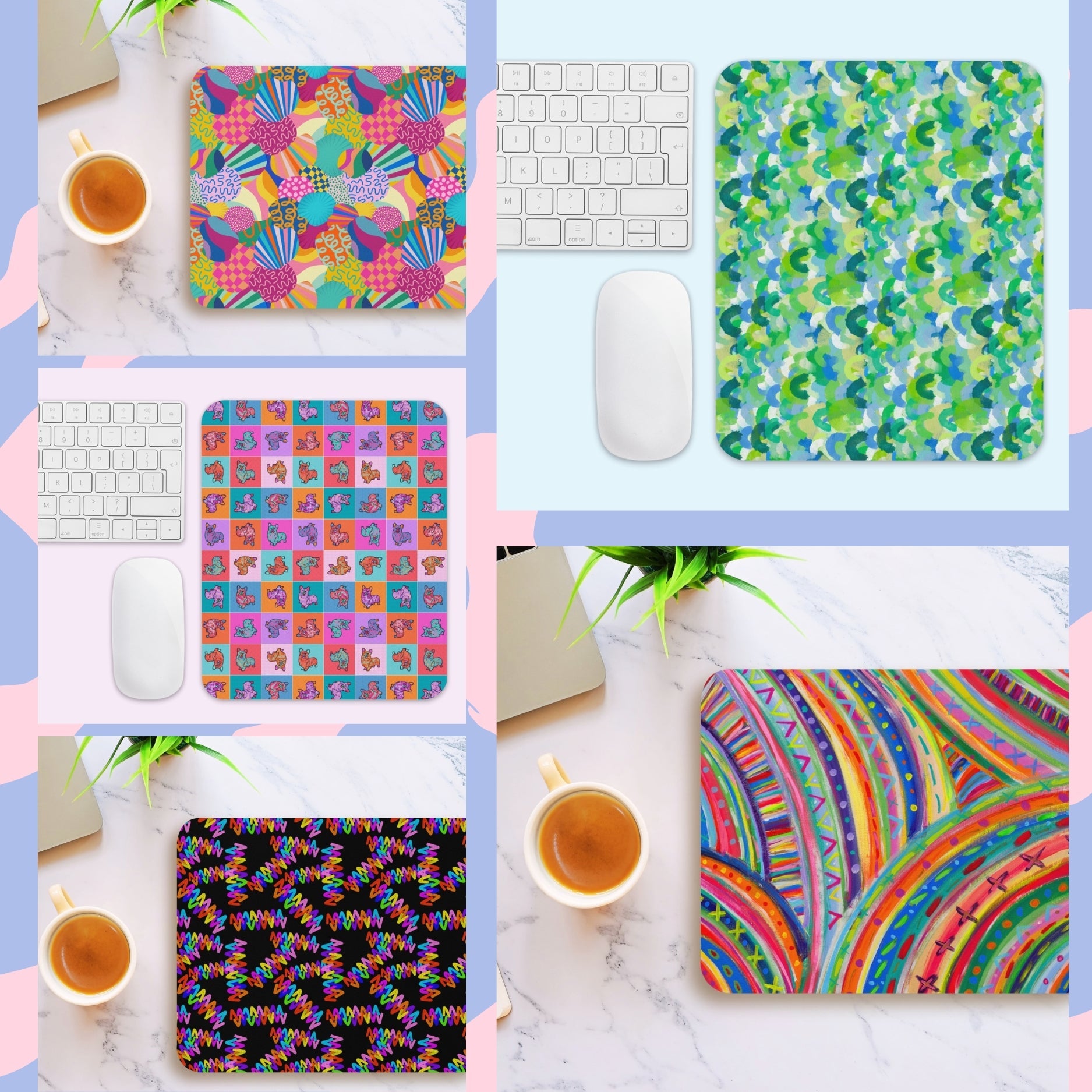 Mouse Pads – My Favourite Colour is Rainbow