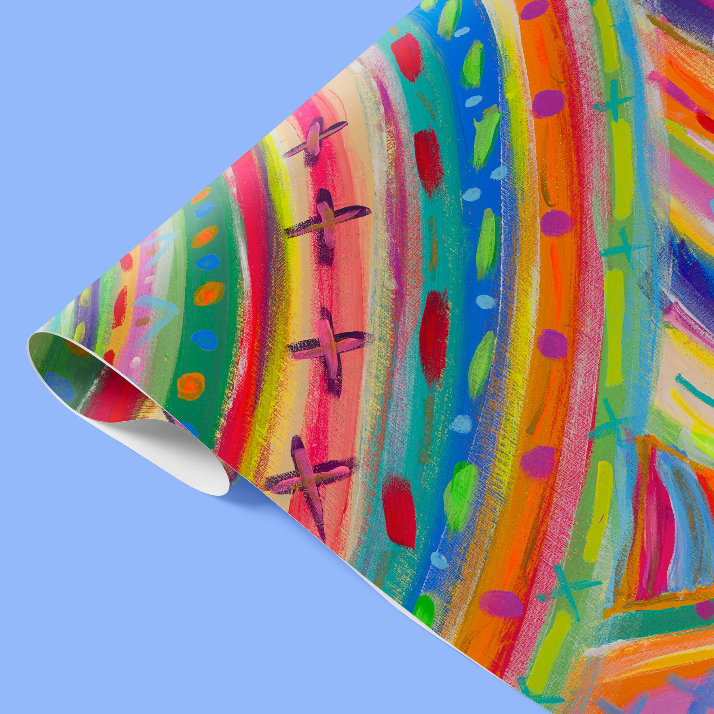 The Rainbow Connection Wrapping Paper Sheets – My Favourite Colour is ...